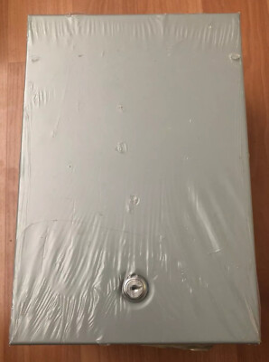 HOFFMAN AHE12X8X6 12.00"H x8.00"W x6.00"D HINGED COVER PULL BOX With ...