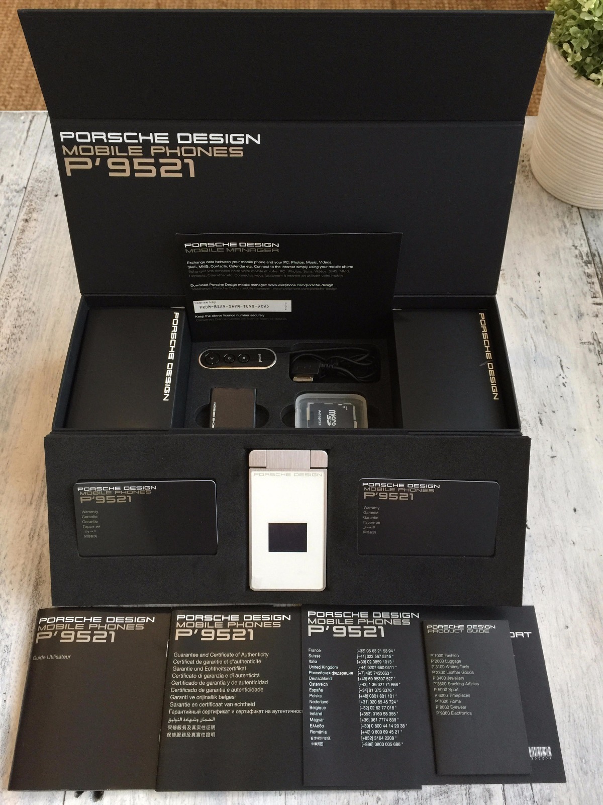 PORSCHE DESIGN P'9521 WHITE | eBay