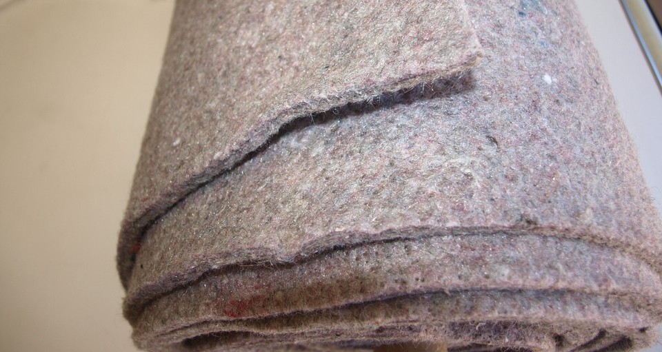 Automotive Carpet underlay jute Padding 40 OZ 36" wide by the yard free ...