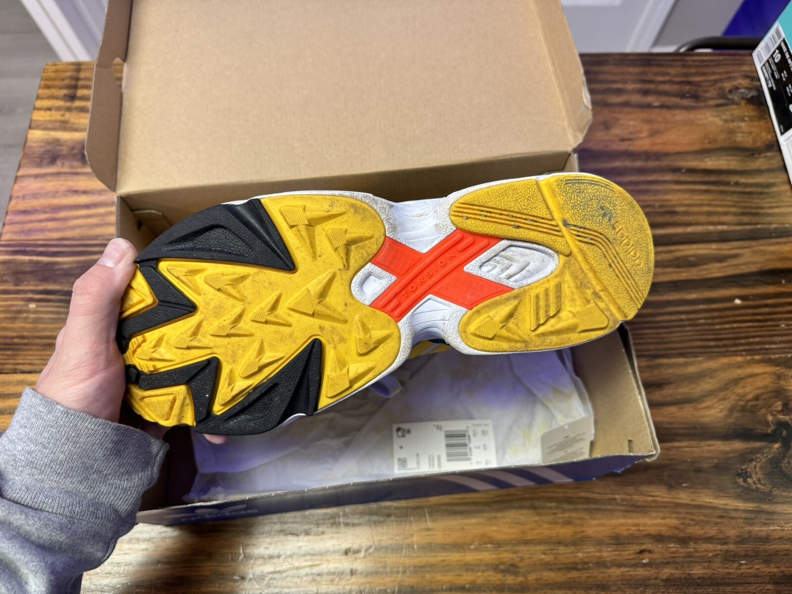 Size 9.5 - adidas Yung-96 Green Gold for sale online | eBay