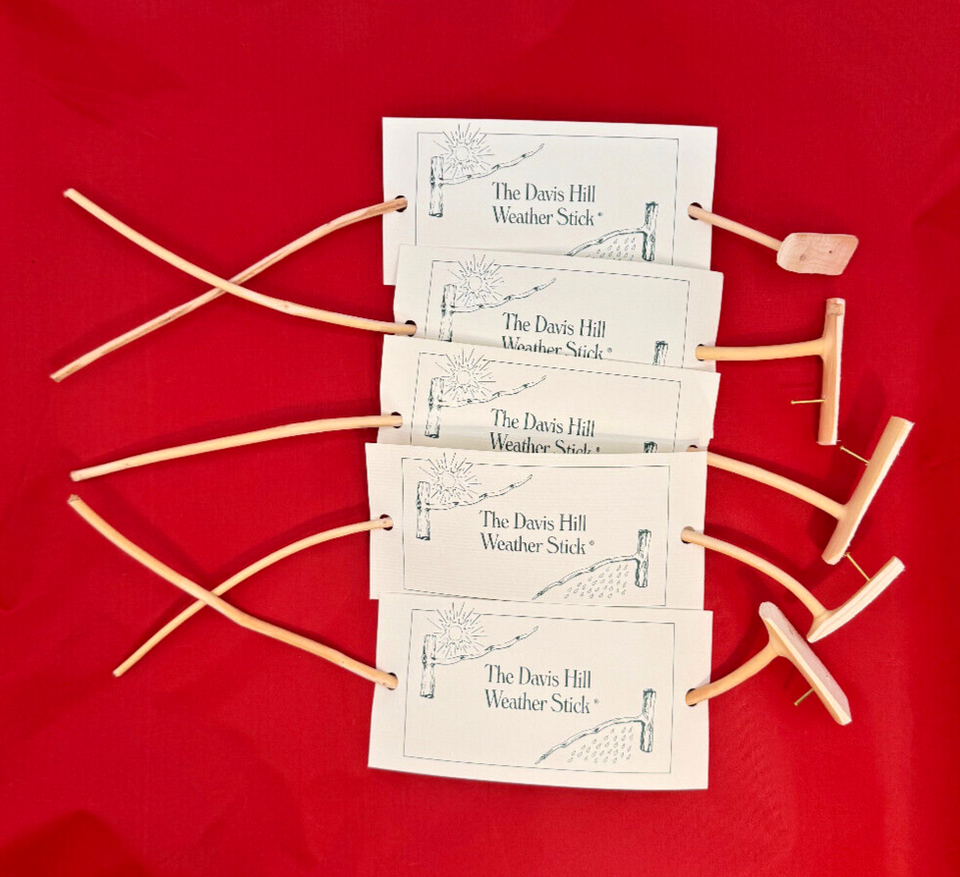 *NEW LOW PRICE! PKG. OF 5 ORIGINAL DAVIS HILL WEATHER STICKS! FREE ...