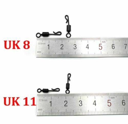 Quick change Swivels size 11 , 8 carp barbel coarse fishing terminal tackle UK | eBay UK