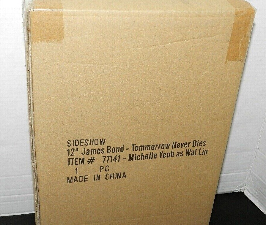 SIDESHOW EXCLUSIVE 007 WAI LIN 12" SHIPPER SEALED #77141 JAMES BOND M ...