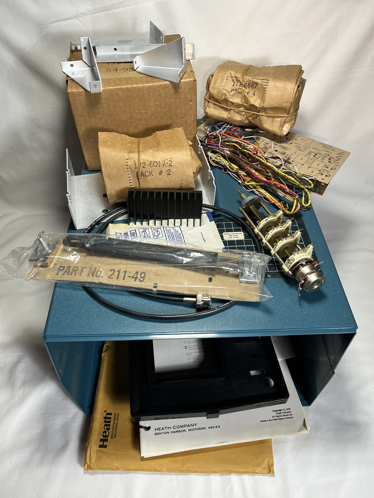 NOS Parts for Heathkit IO-4205 Dual Trace Oscilloscope | eBay