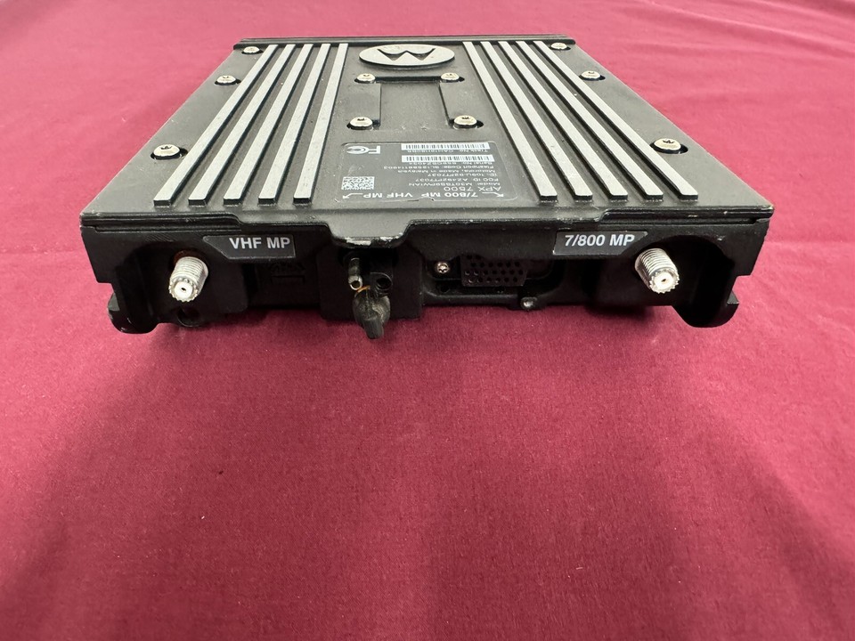 UPDATED MOTOROLA APX6500 VHF 50w P25 DIGITAL TDMA O2 REMOTE MOBILE ...