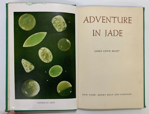 ADVENTURE IN JADE James Lewis Kraft, 1947 Henry Holt, 1st Edn. | eBay