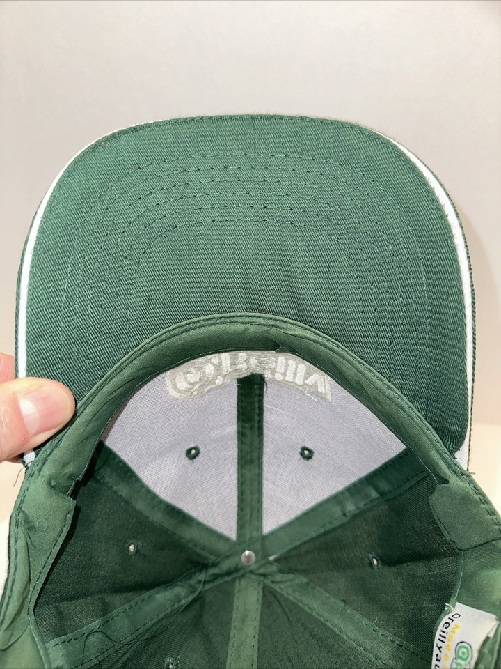 O’Reilly Auto Parts Green Hat Cap w White Embroidered Letters. Hook ...
