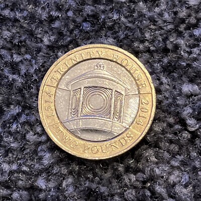 Trinity House 1514-2014 Rare £2 Pound Coin-Minting Errors Collectors ...
