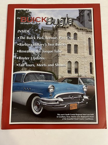 The Buick Bugle Dec 2009 “Buick Park Avenue” Vintage Classic American ...