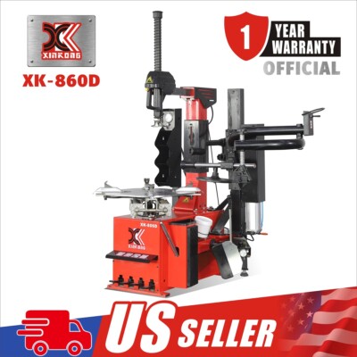 XK 806D Auto Tire Changer Machine 2HP Rim Clamp Tool Up to 24" Wheel ...