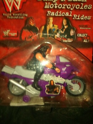 Used 1998 Bump 'N Bash Motorcycles Radical Rides Undertaker wwe wwf | eBay