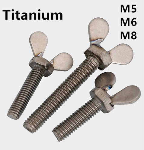 Titanium Wing Thumb Screws Bolts M5 M6 M8 | eBay