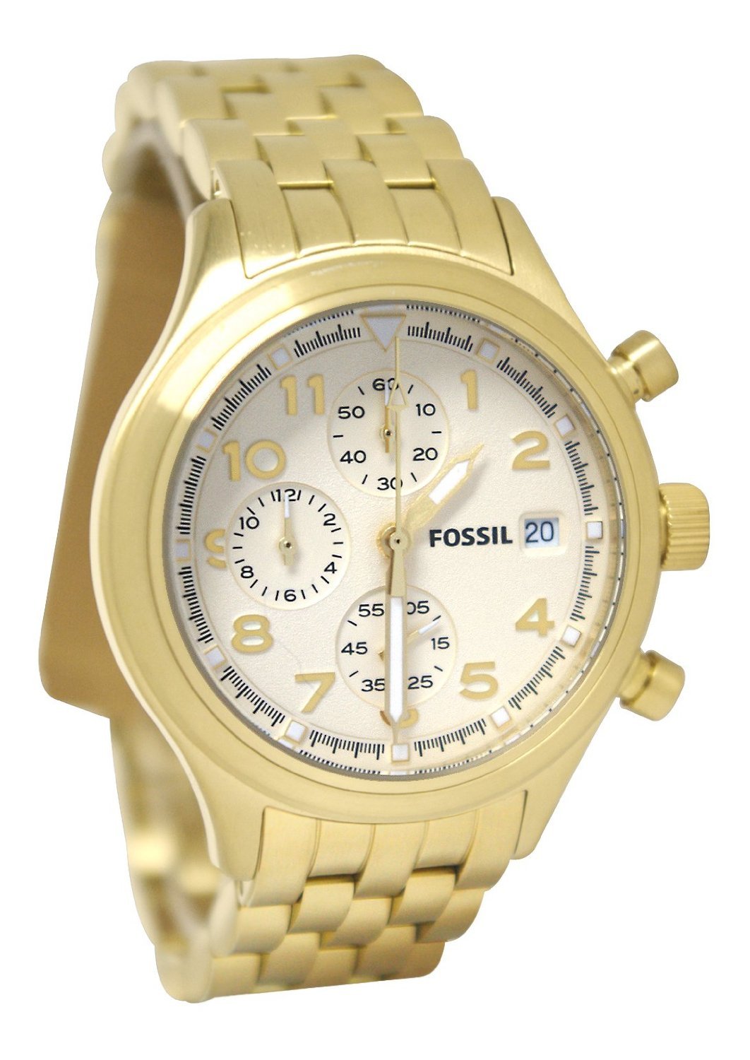Fossil Womens Compass Stainless Steel Watch –Gold-Tone #JR1434 | eBay