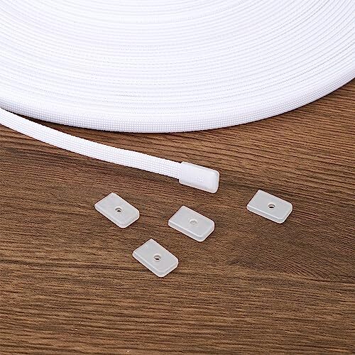 PATIKIL 12mm Silicone End Caps for Sewing, 30Pcs Collar Corset Spiral ...