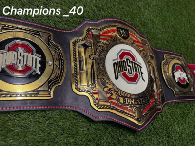 Ohio State Buckeyes Championship Title Legacy Belt Adults Men Size 2mm ...