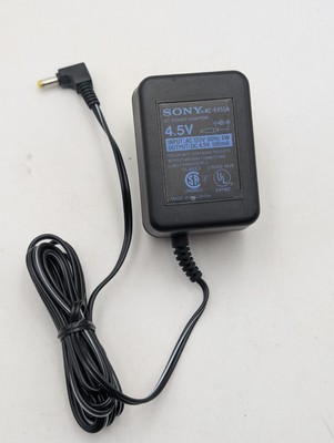 SONY AC-E455A AC Adapter Power Supply DC 4.5V Walkman Discman OEM Plug ...