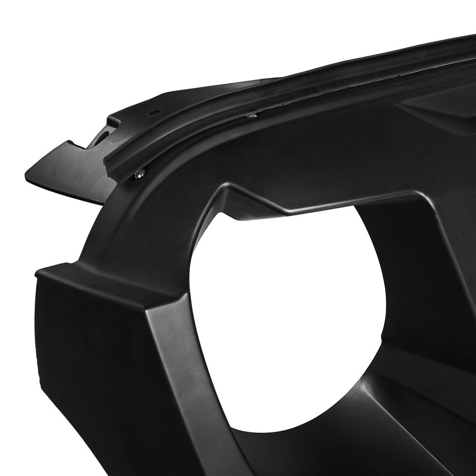 Front Grill Cover Shark Grille Guard For 2018-2024 Jeep Wrangler JL ...