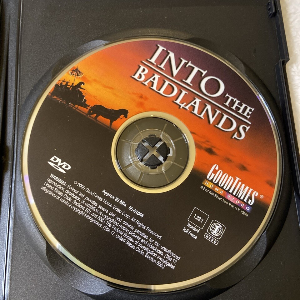 Into the Badlands Dvd Western Thriller Rare OOP Sam Pillsbury 1991 ...