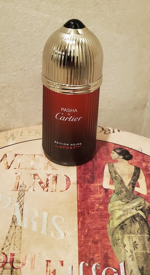 CARTIER Pasha Cartier Edition Noire Sport Men's Cologne Eau de Toilette ...