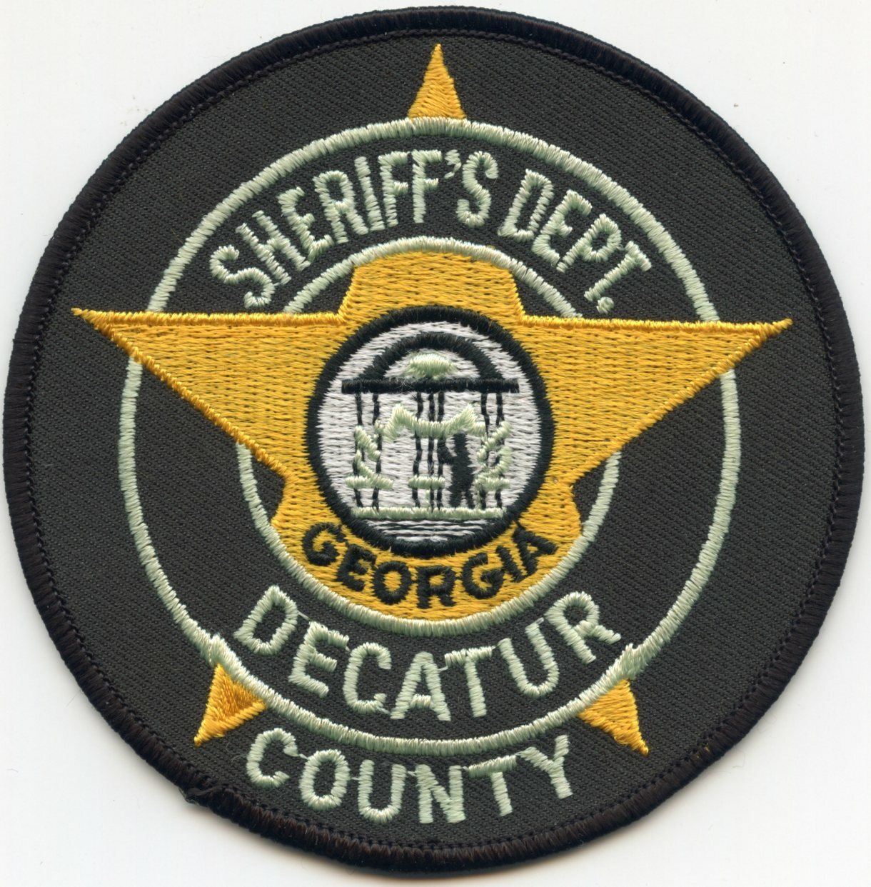 DECATUR COUNTY GEORGIA SHERIFF POLICE PATCH | eBay