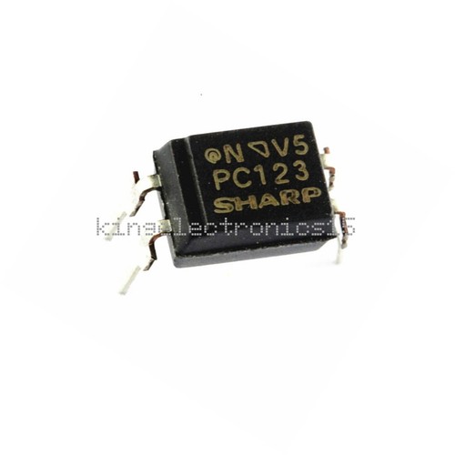 10Pcs PC123 Triac Driver IC Optoisolator Photocoupler Optocoupler DIP-4 ...