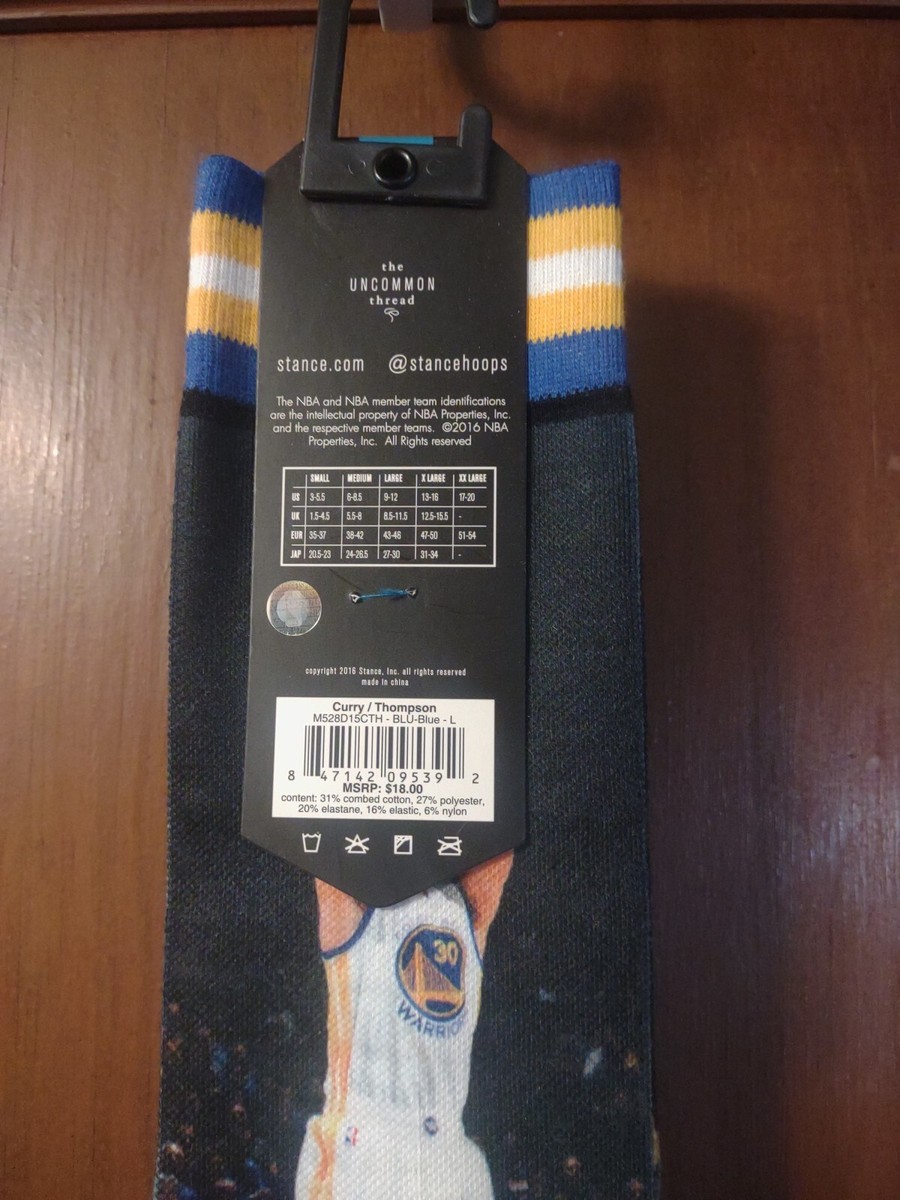 Stephen Curry Klay Thompson Socks