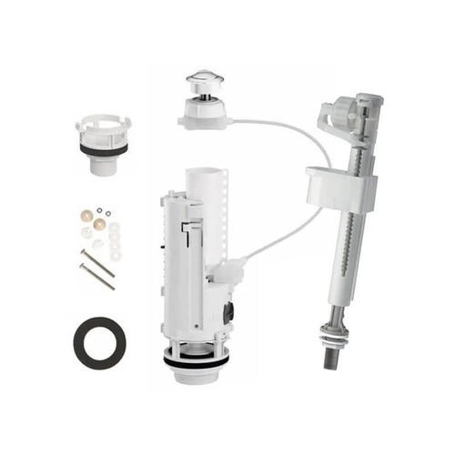 Siamp Deluxe Optima Cistern Component Pack Dual Flush Valve Button ...