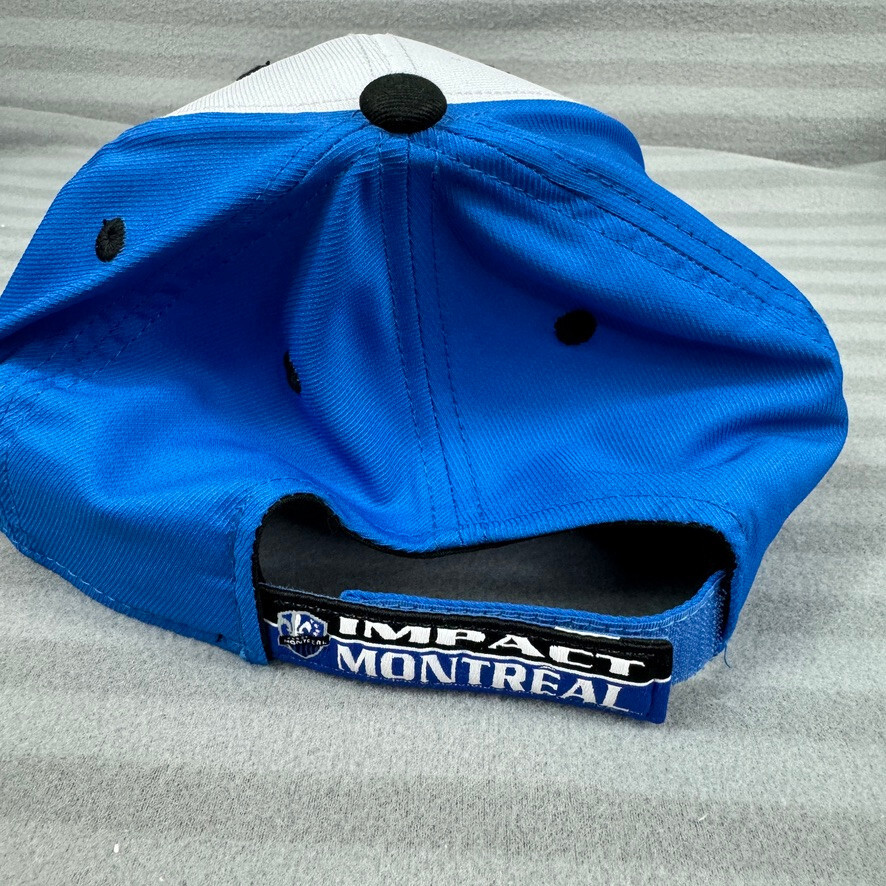 Montreal Impact Hat Cap Strapback Mens White Blue Adidas MLS Logo | eBay