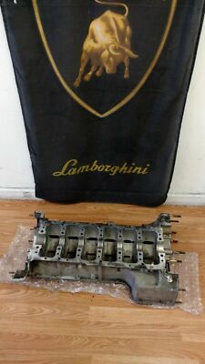LAMBORGHINI MURCIELAGO LP640 ENGINE MOTOR BLOCK LOWER COVER OEM ...