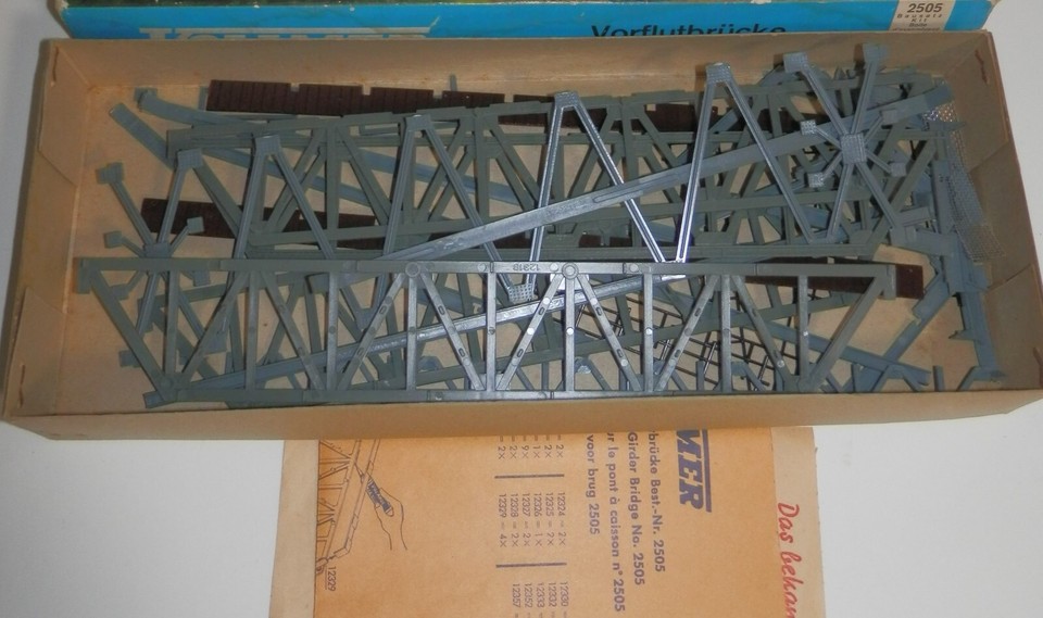 Vollmer HO 1:87 Scale Small Girder Bridge Kit #2505 NOS | eBay
