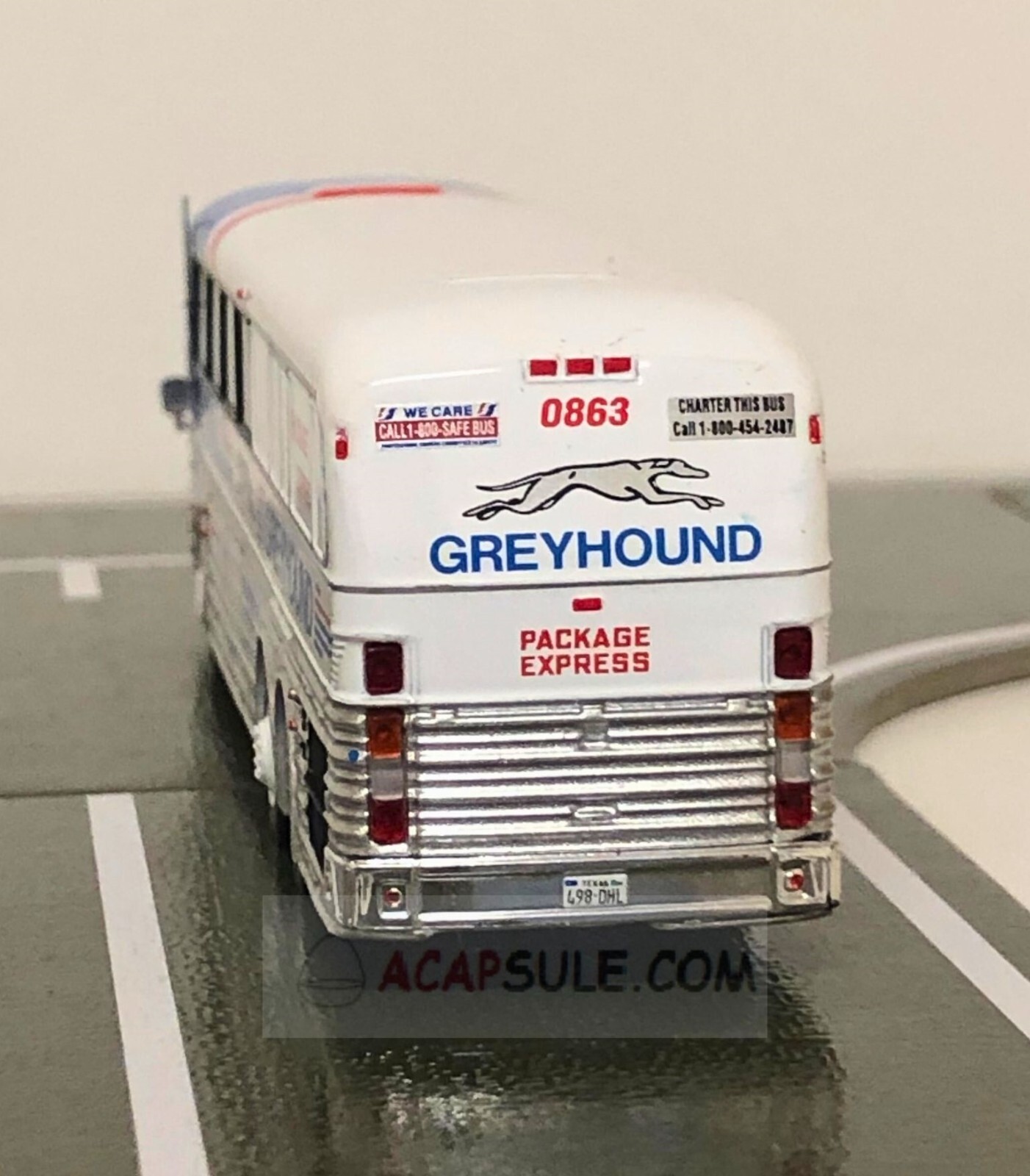 Vintage Greyhound Package Express - 1/87 Scale Eagle Model 10 ...