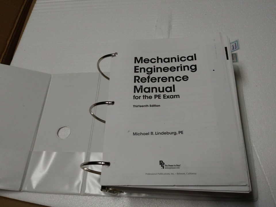 Mechanical engineering reference manual | eBay