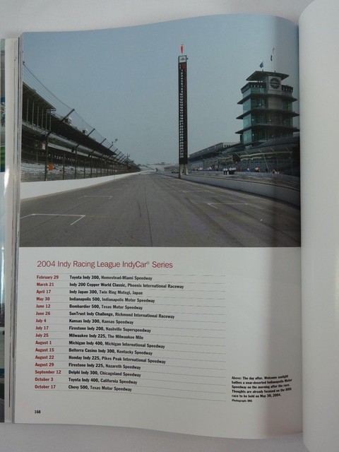 Autocourse Indianapolis 500 and Indy Racing League Indycar Series ...