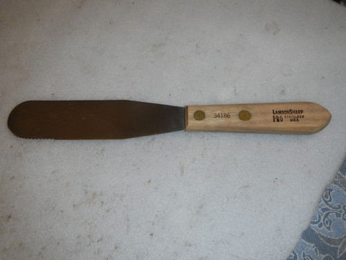 LamsonSharp Stainless USA Frosting Spreader Spatula 6" Blade 34186 ...