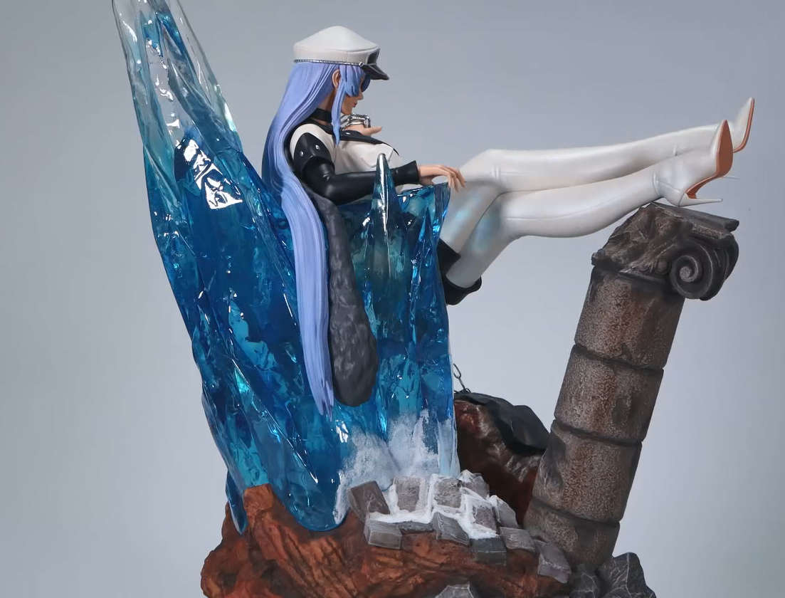 GREEN LEAF Esdeath Akame ga KILL 1/4 Resin Statue Figure H 48cm INSTOCK ...