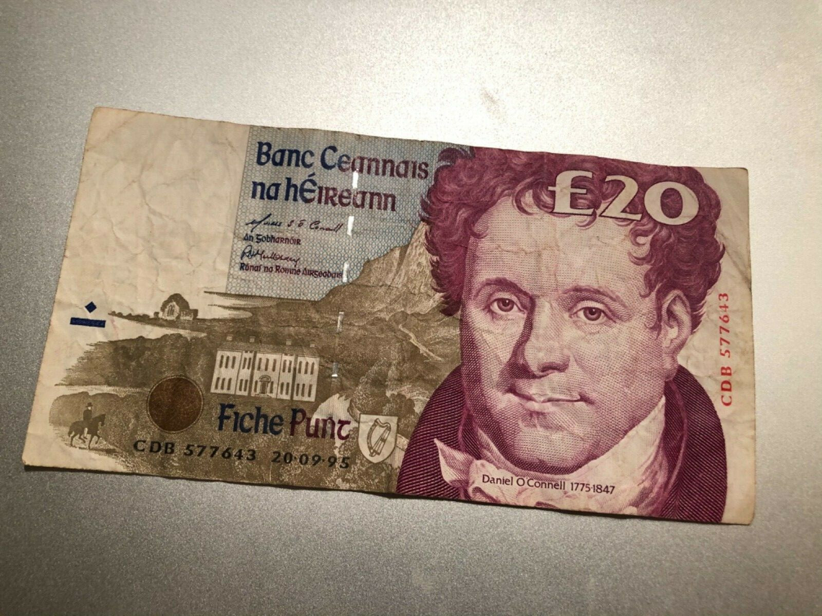 IRELAND: IRISH TWENTY POUND NOTE. DANIEL O'CONNELL. | eBay