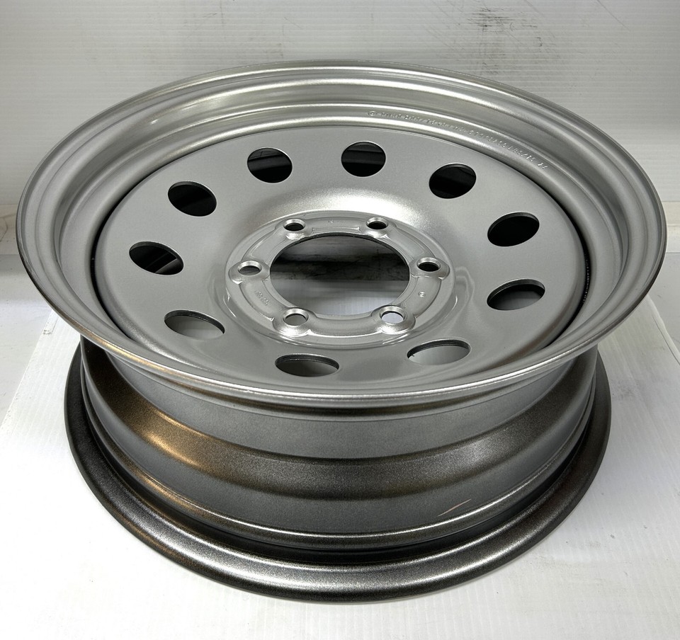 16" Inch 6 Lug Silver Mod Trailer Heavy Duty Wheel Rim 16655SM | eBay
