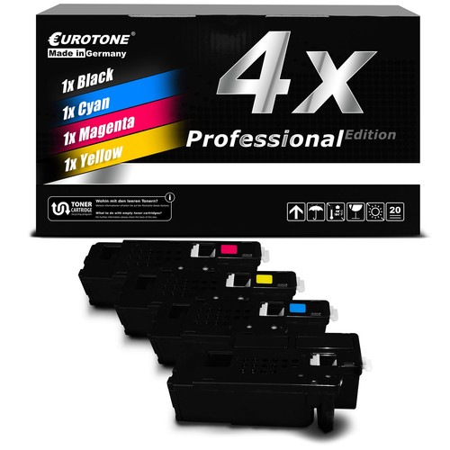 4x Pro Cartuccia Alternativo F R Epson C 1700 1750 N Ogni Ca 1.400/2. ...