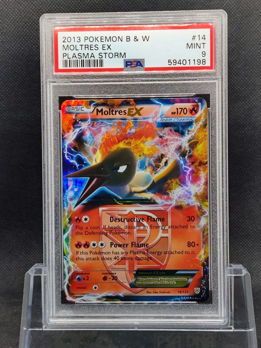 Moltres Ex Pokemon Card