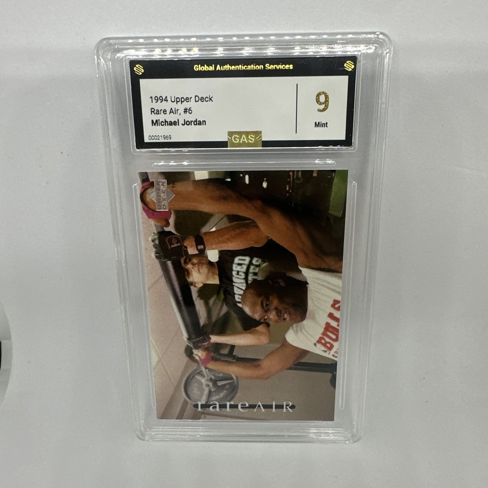 1994 Upper Deck Michael Jordan Rare Air Tribute Set Graded GMA (7 Card ...
