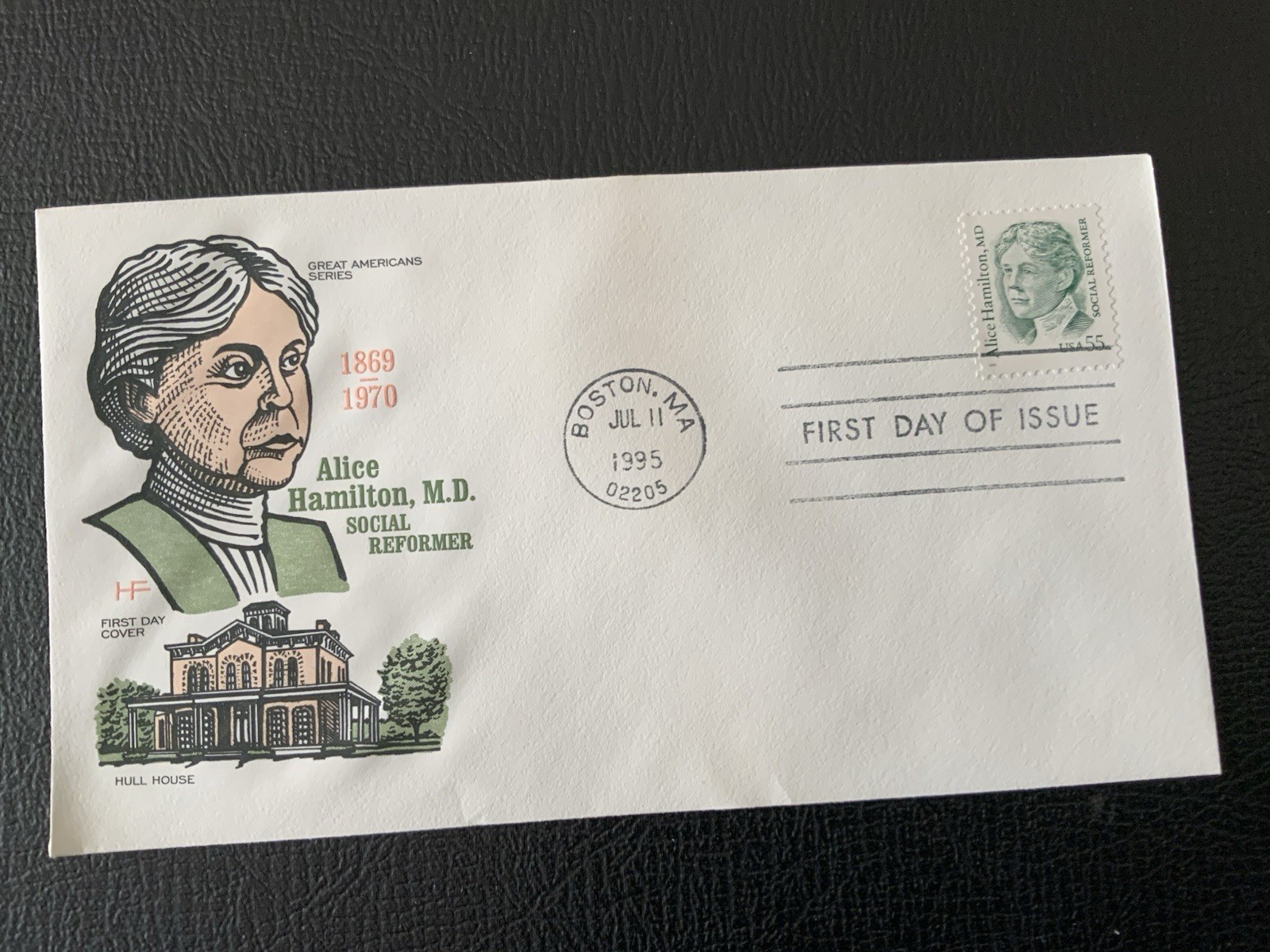 1995 #2940 55c Alice Hamilton, MD - House Of Farnam FDC | eBay