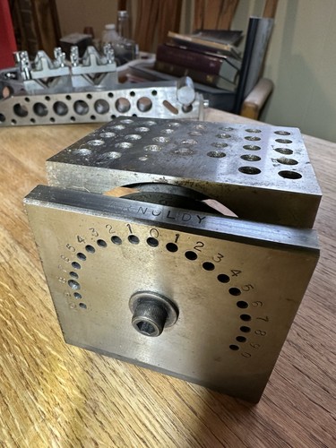 M. ARNOLDY Precision Adjustable Angle Plate / Tilting Toolmaker Fixture ...