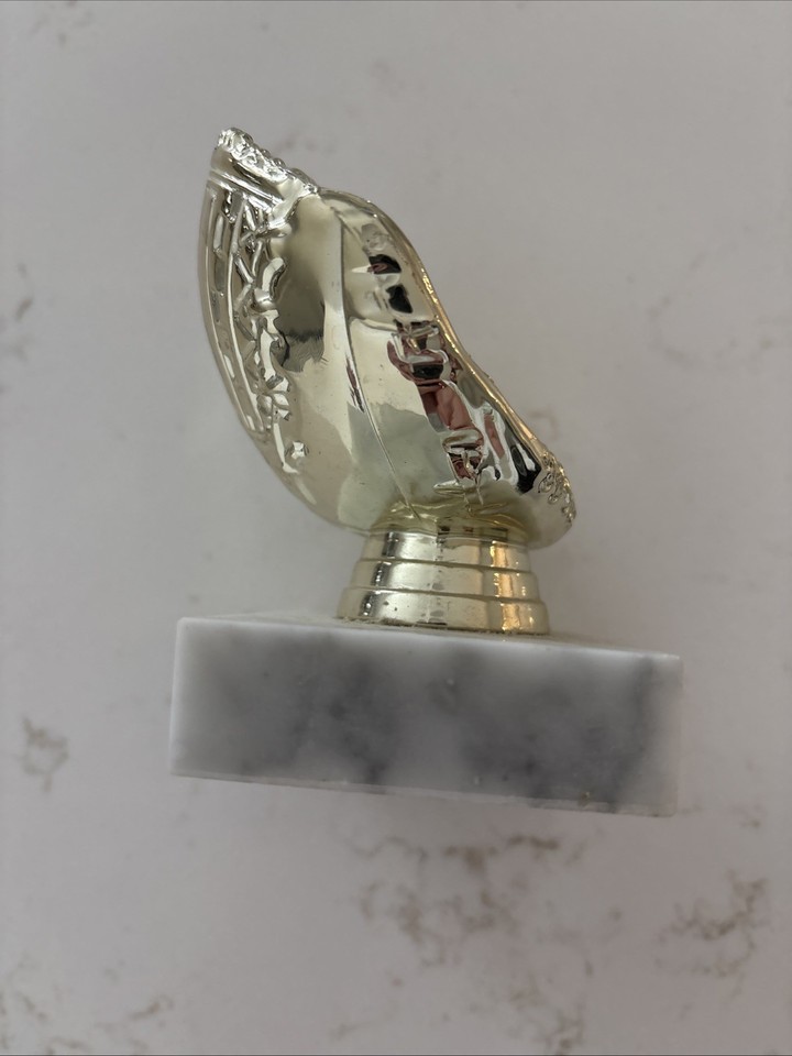 Baseball Trophy Gold Ball Stand and Marble Base | eBay