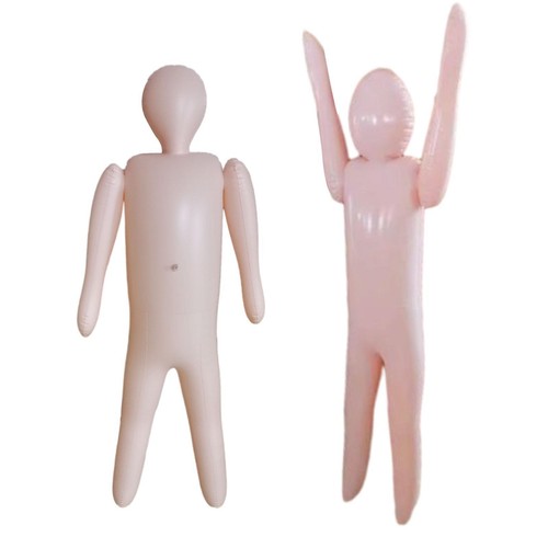 Inflatable Full Body Display Model PVC Dead Body Prop for Trees Doors ...