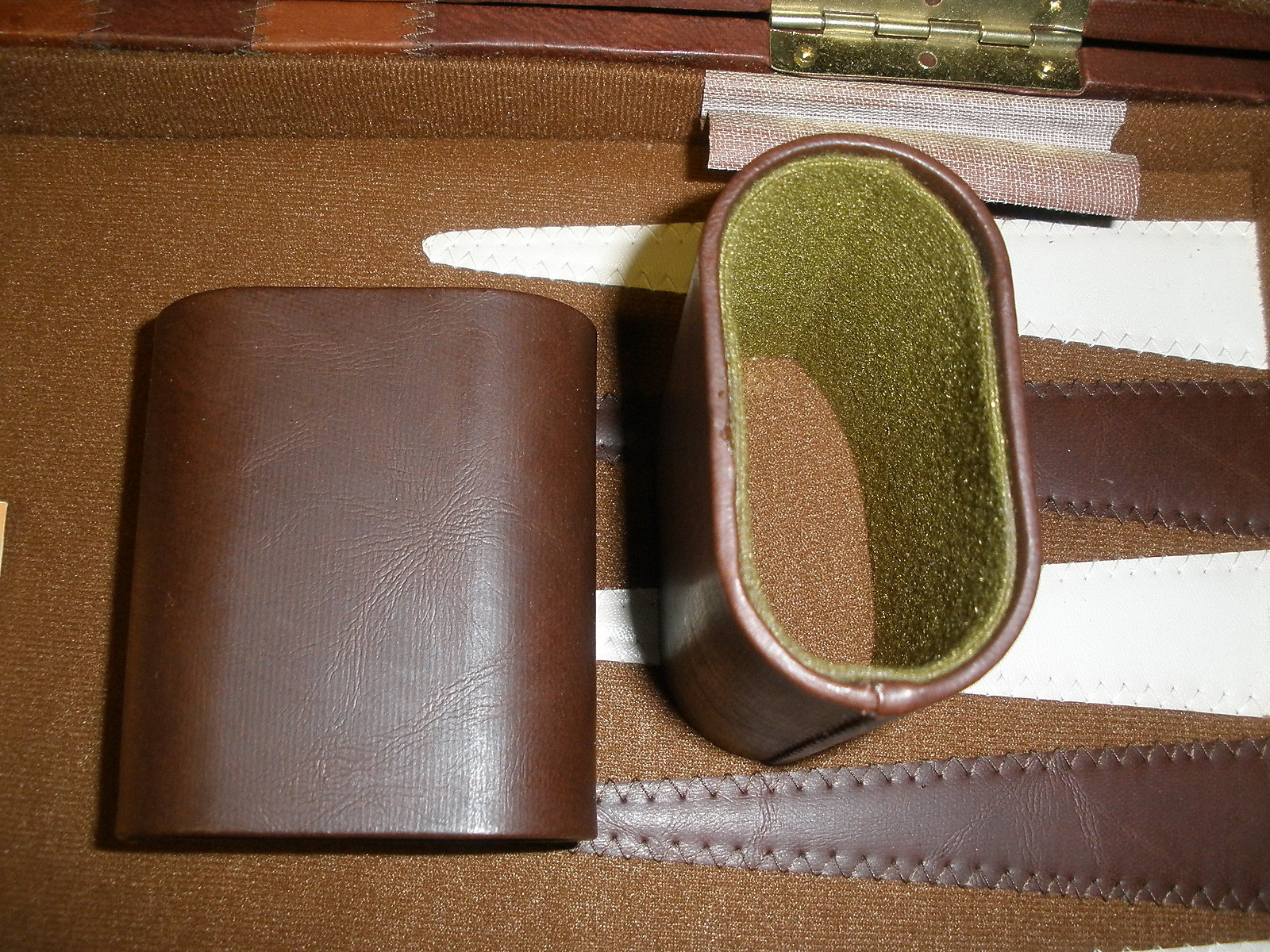 Vintage Skor Mor Backgammon Board Game Fake Leather Case | eBay