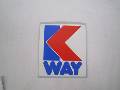 AUTOCOLLANT STICKERS VINTAGE K WAY | eBay