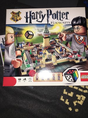 2010 Lego Harry Potter Hogwarts Board Game #3862 Complete With Box ...