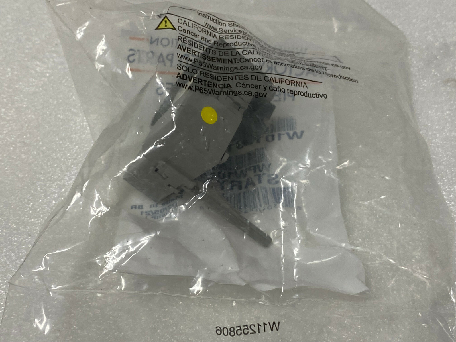 GENUINE OEM Whirlpool Start Device Assembly W10189190 | eBay