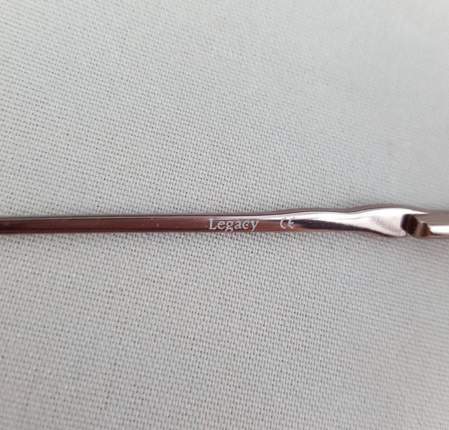 LEGACY-WM6007-Designer-Eyeglass-Frames-SILVER-PURPLE-52-20-135-MM RARE ...