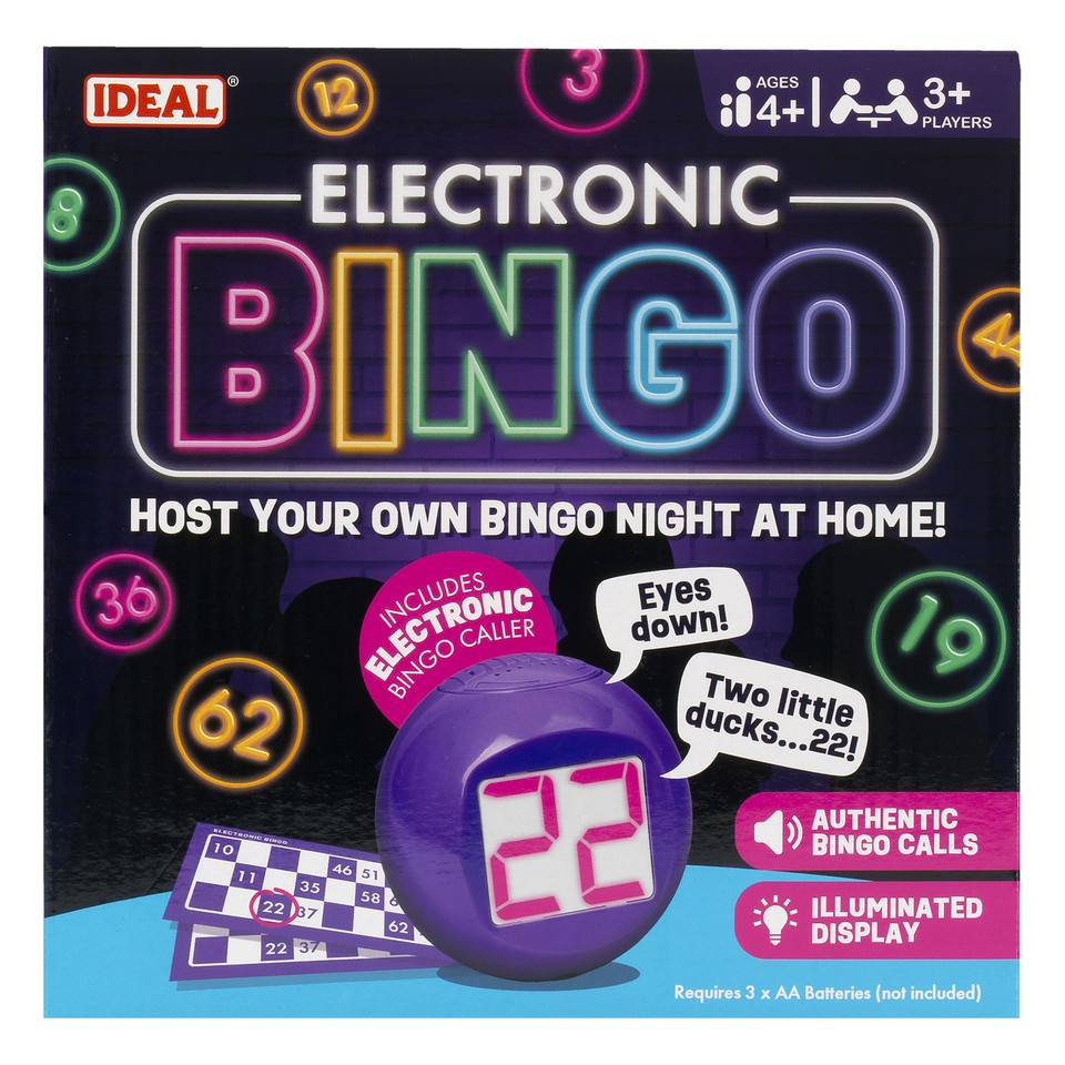 Electronic Bingo Family Party Game Host Bingo Night Fun | eBay UK